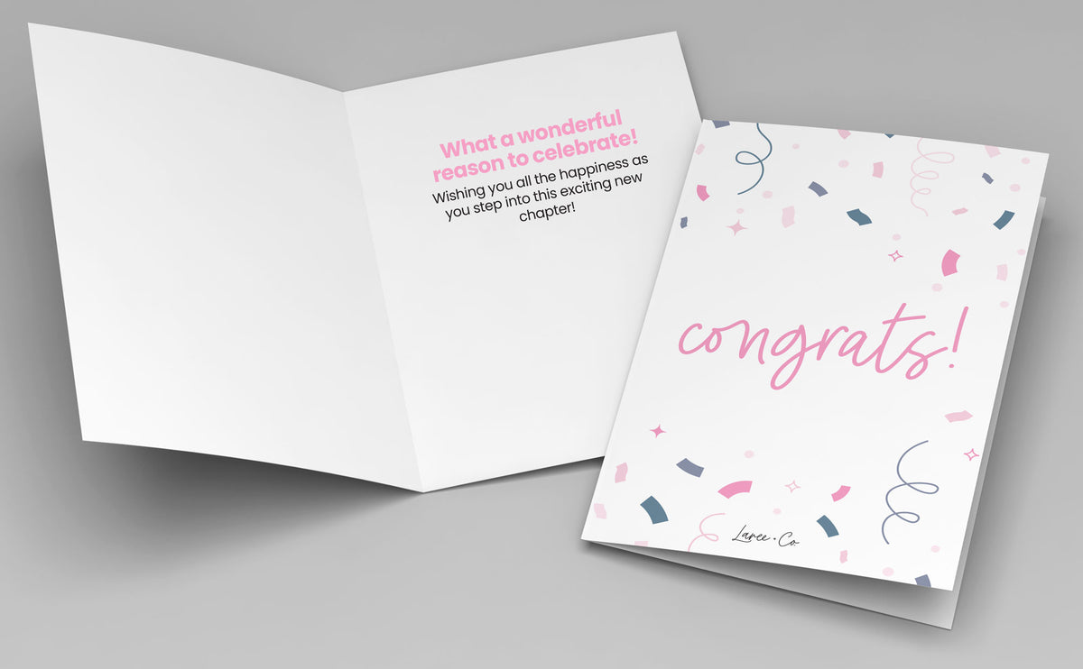 LC Congrats Card – Laree + Co.