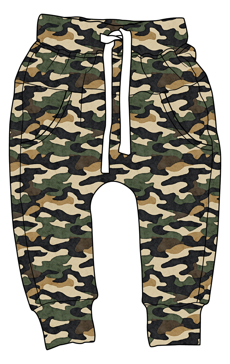 Granger Camo Bamboo Joggers (Pre-Order) – Laree + Co.