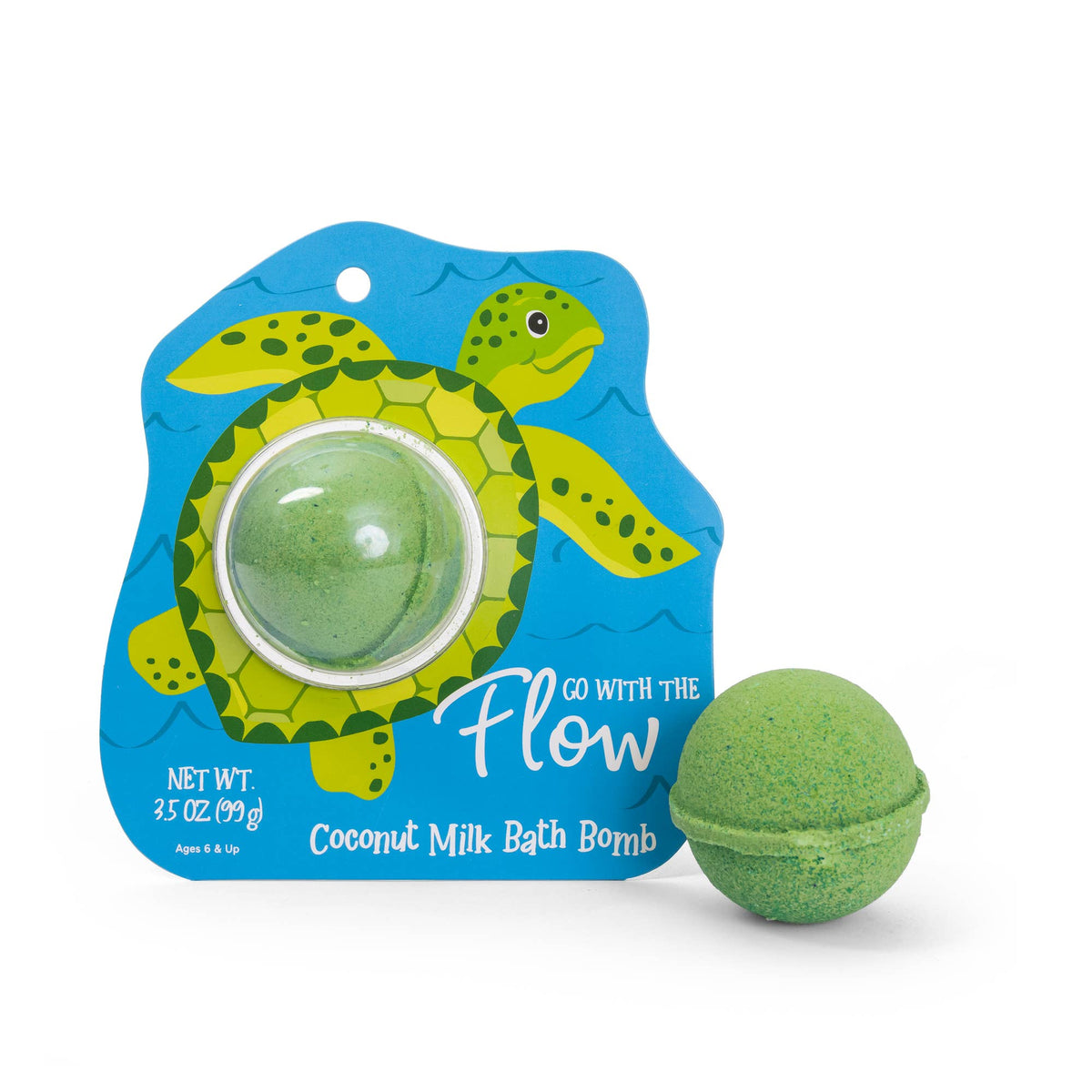 Go With the Flow Sea Turtle Clamshell Bath Bomb – Laree + Co.