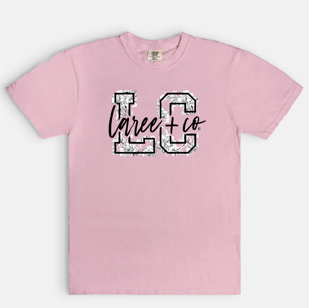 Allie Floral LC Pattern Tee – Laree + Co.